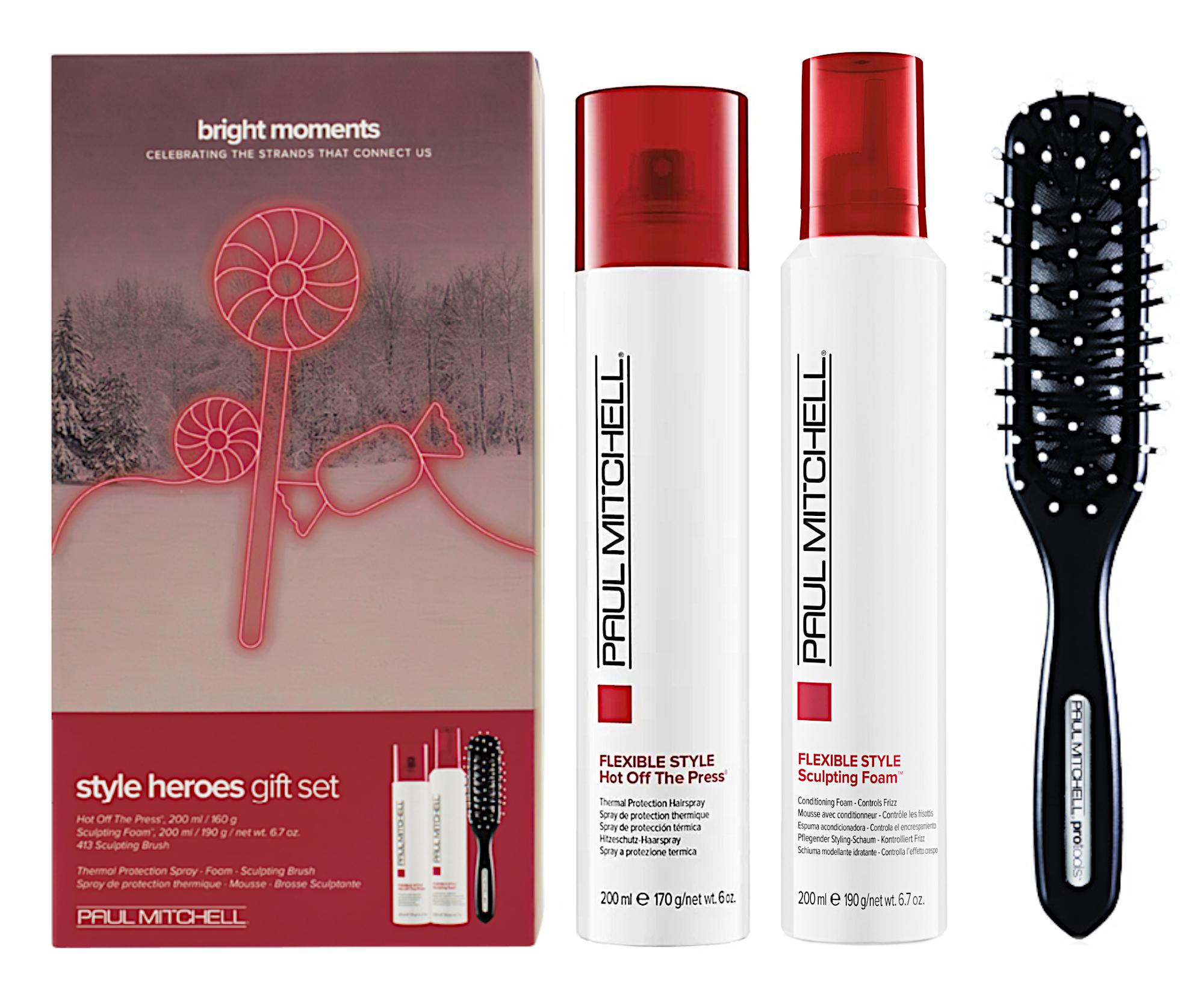 Dárková sada pro styling vlasů Paul Mitchell Style Heroes Trio Bright Moments - Paul Mitchell ...