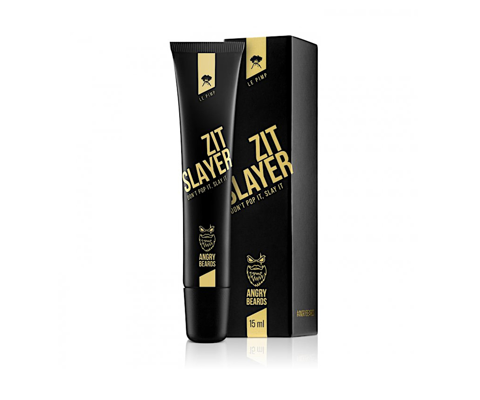 Pánský gel proti akné pro lokální péči Angry Beards Zit Slayer Le Pimp ...