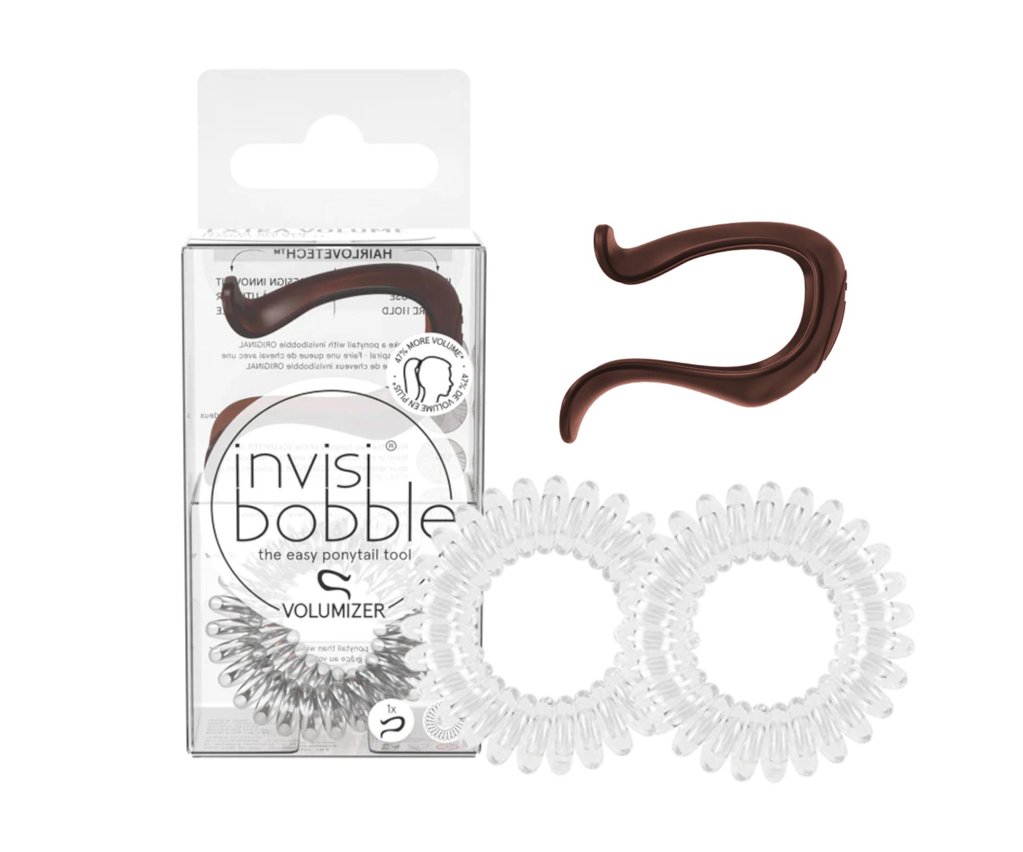 Sada doplňků do vlasů pro objemnější culík Invisibobble Volumizer ...