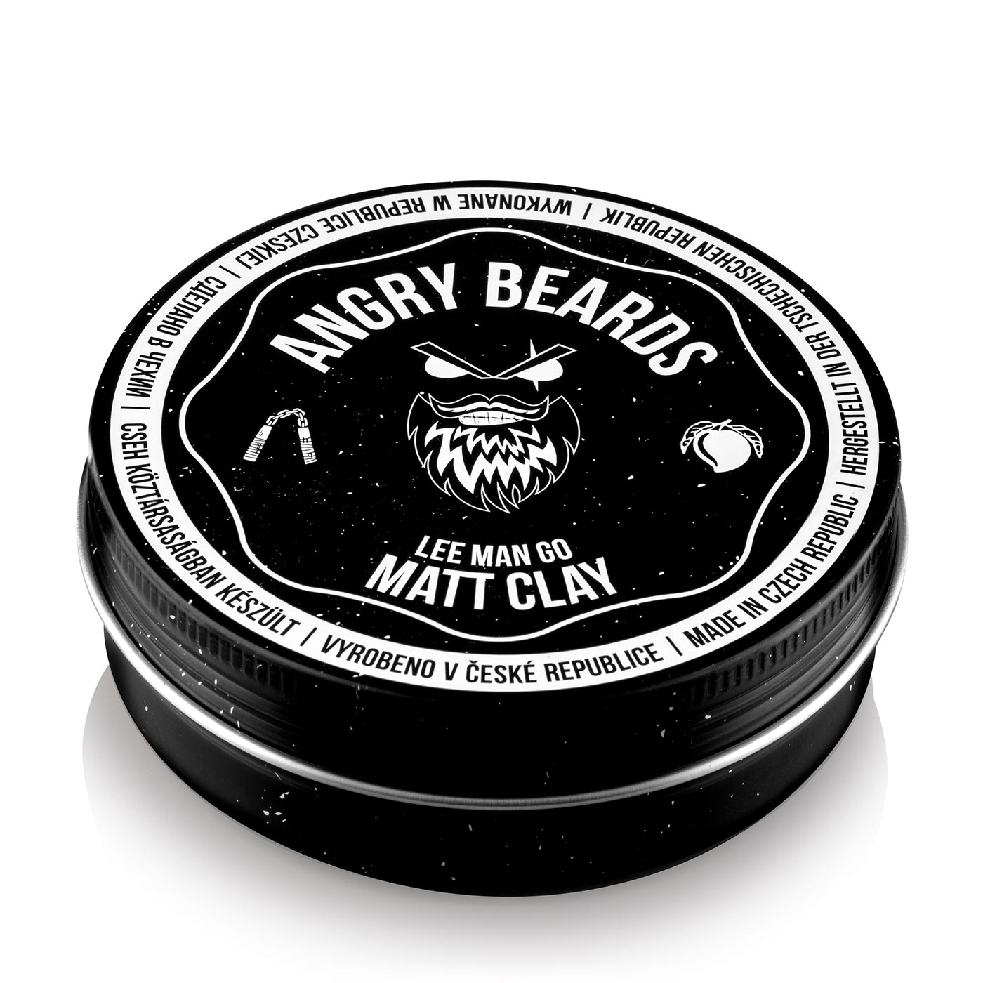 Matující hlína na vlasy Angry Beards Lee Man Go - 120 g - II. jakost ...
