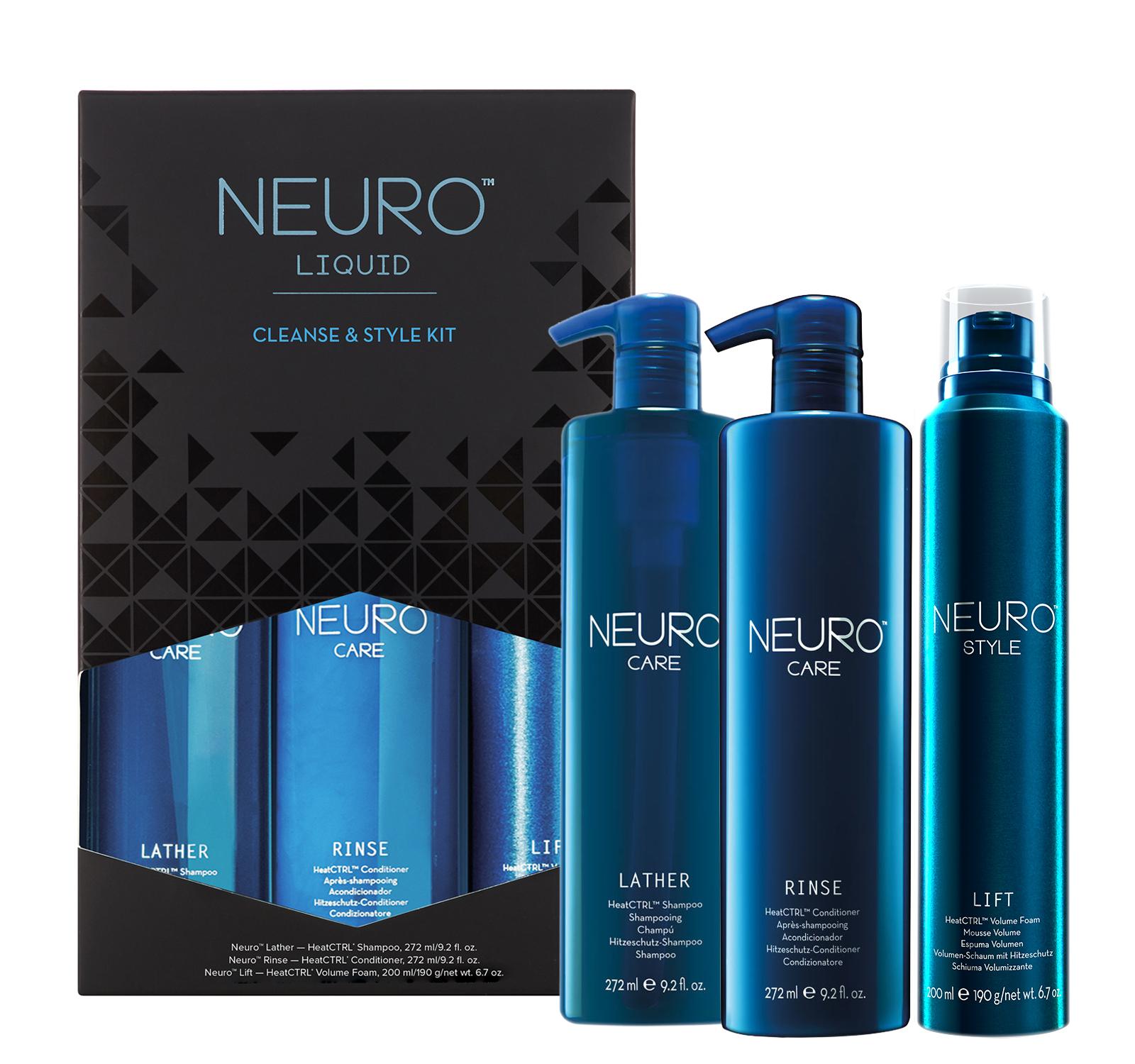 Dárková sada pro tepelně namáhané vlasy Paul Mitchell Neuro™ Cleanse ...