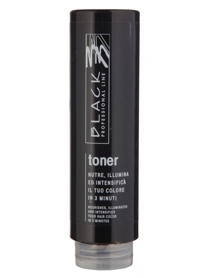 Ošetřující toner pro zvýraznění barvy Black Toner - čokoládová, 250 ml ...