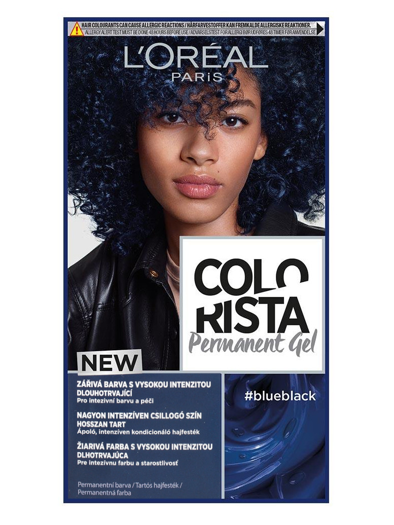 Permanentní barva na vlasy Loréal Colorista Permanent Gel Blue Black ...