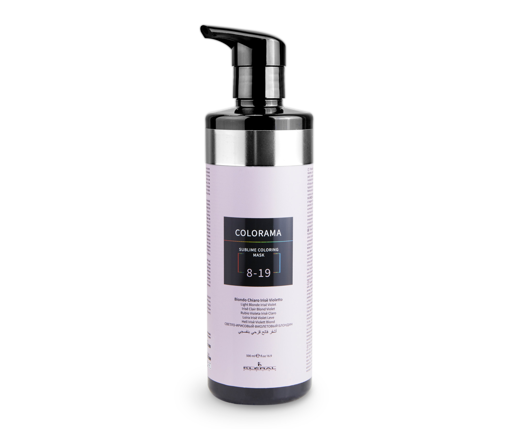 Semi-permanentní regenerační maska Kléral System Colorama 8.19 - 500 ml ...