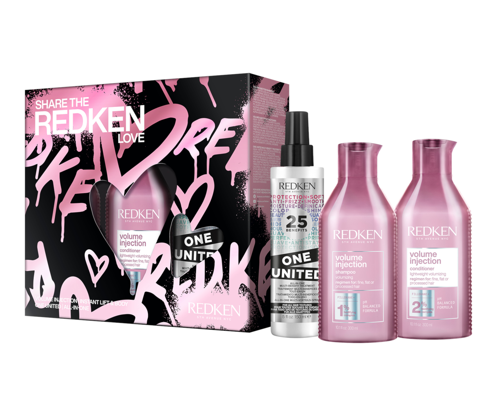 Dárková sada pro okamžitý objem a nadzdvižení jemných vlasů Redken ...