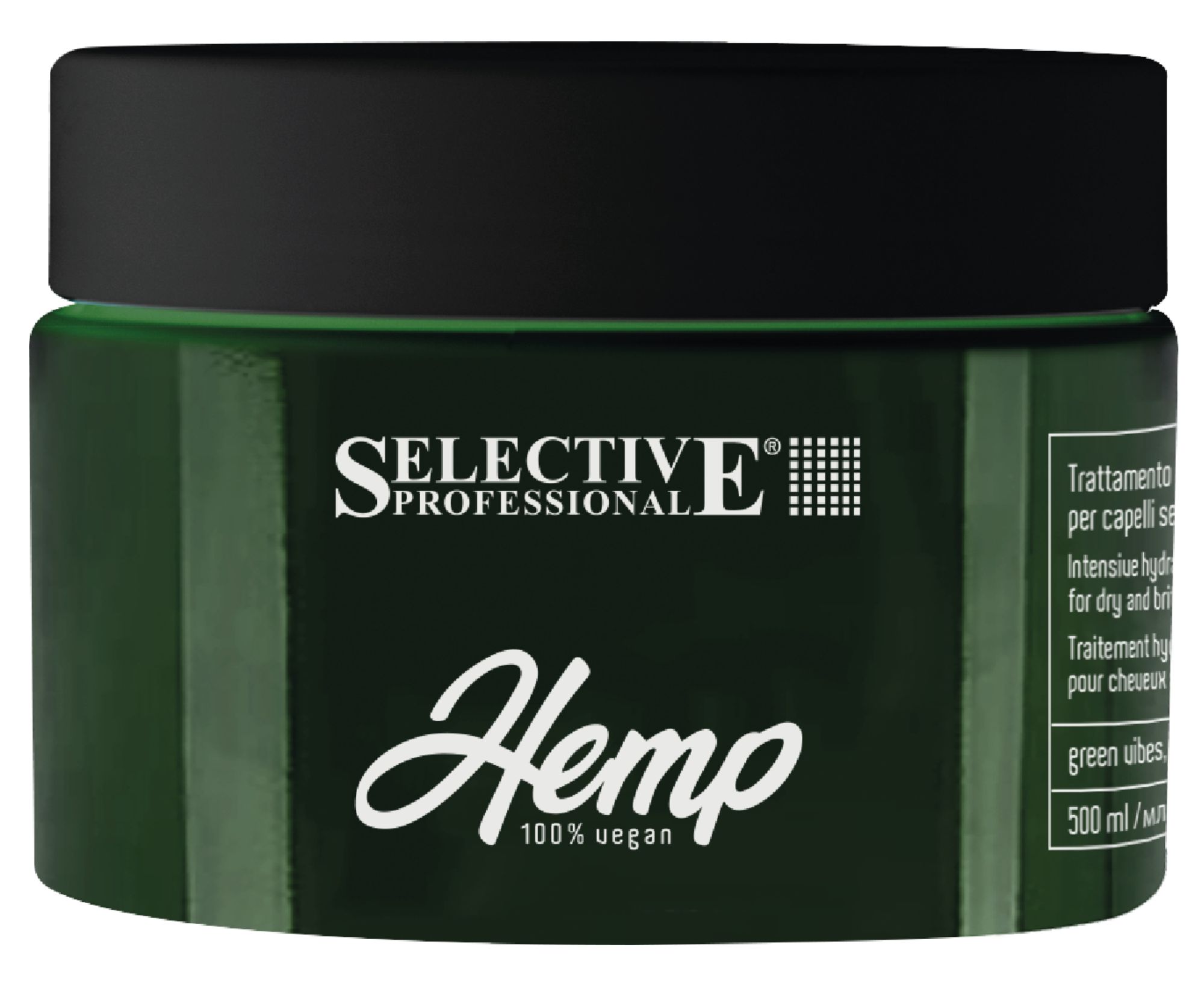 Maska pro suché a lámavé vlasy Selective Professional Hemp Intensive ...