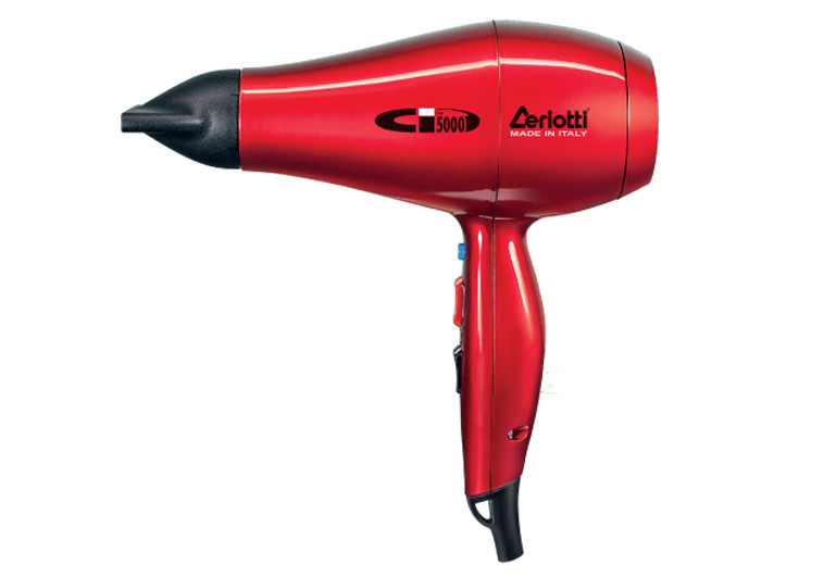 Profesionální fén na vlasy Ceriotti Ci 5000, červený - 2200 W ...