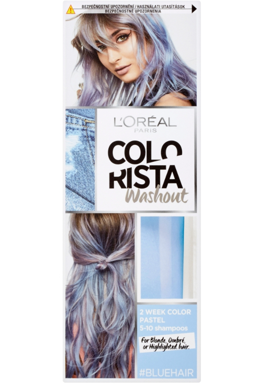 Vymývající se barva Loréal Colorista Washout Blue Hair - modrá - L ...