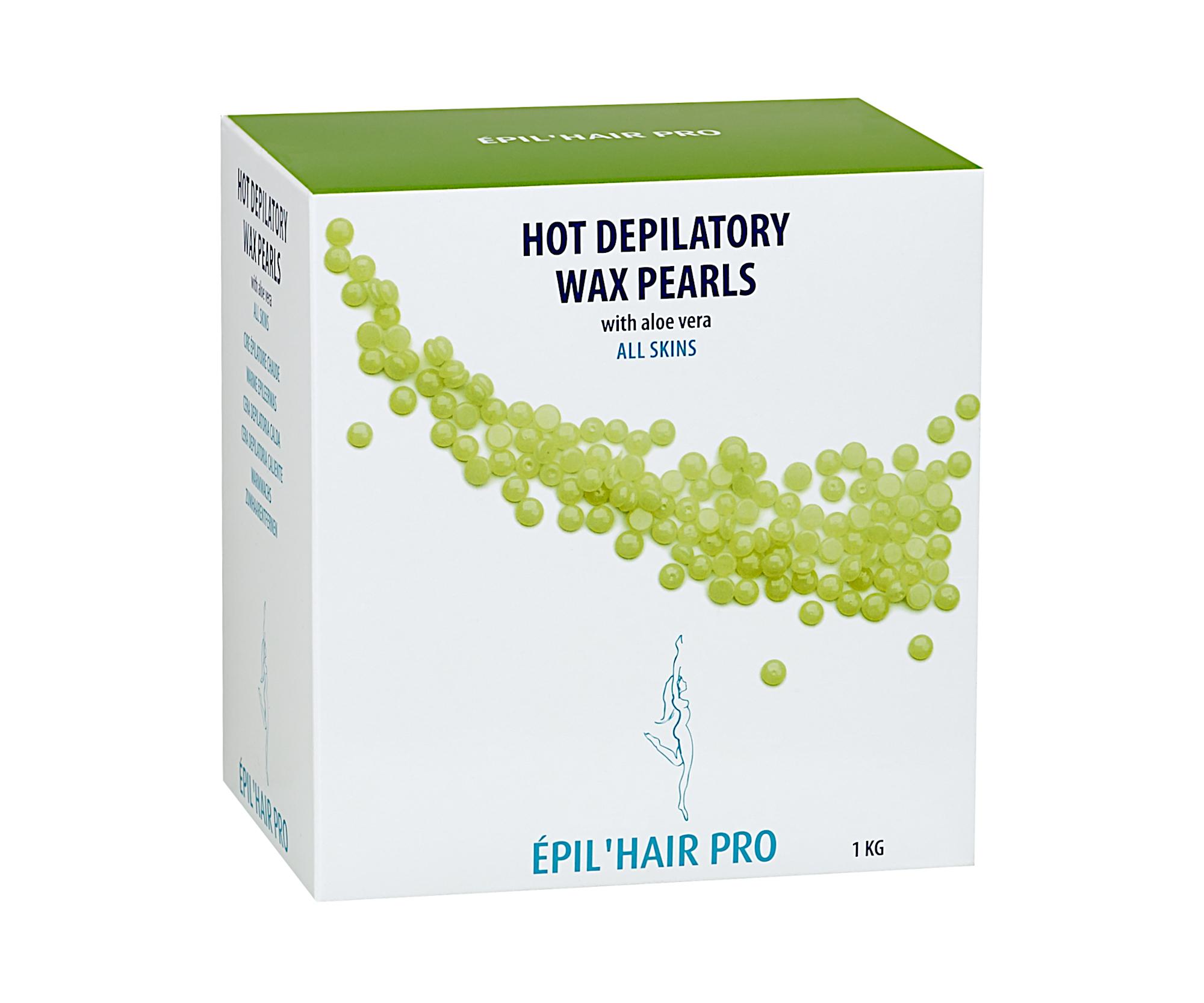 Depilační přírodní vosk pro všechny typy pokožky s aloe vera Sibel ...