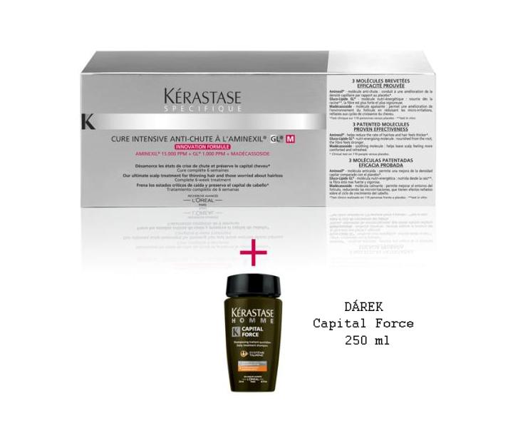 Kerastase L`aminexil GL ampulky (42x6ml)+šampon ZDARMA - Kérastase Paris | Svět kadeřnictví.cz