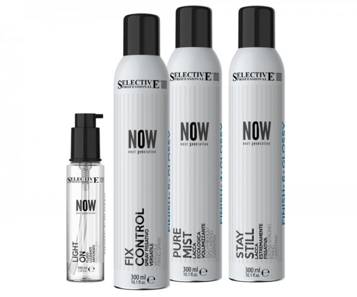Řada pro finální úpravu vlasů Selective Professional Now Finish | Svět ...