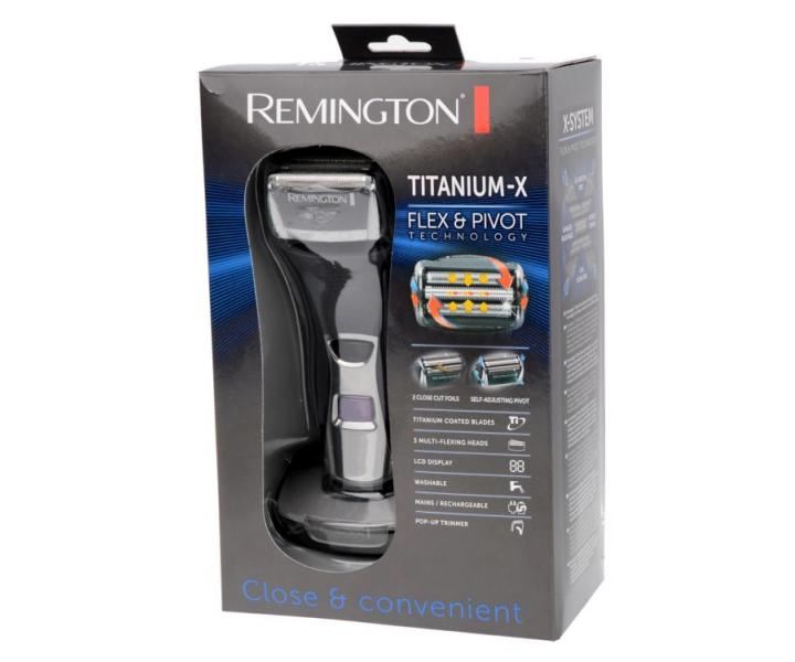 Planžetový holicí strojek Remington Titanium-X F7800 - Remington | Svět ...