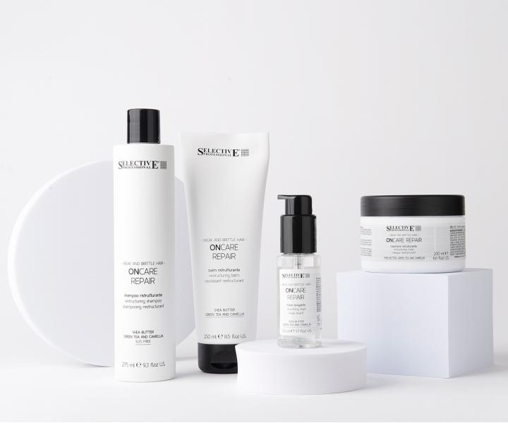 Šampon pro poškozené a lámavé vlasy Selective Professional OnCare ...